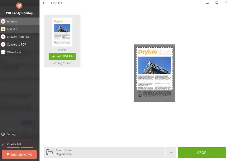 How to Crop a PDF on Windows 10 and 11 Online and Offline - PDF Candy